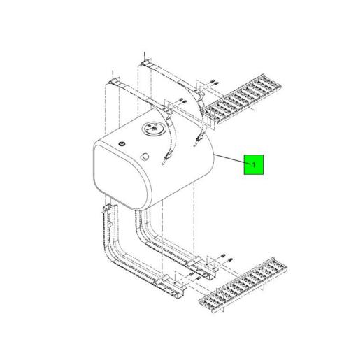 2601917C91 Navistar International | Left Fuel Tank D-Style | Source One ...