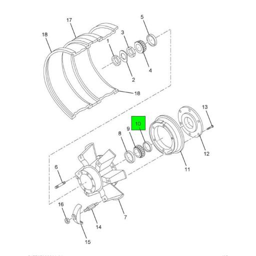 585966C1 Navistar International | Inner Oil Seal Wheel Bearing | Source ...