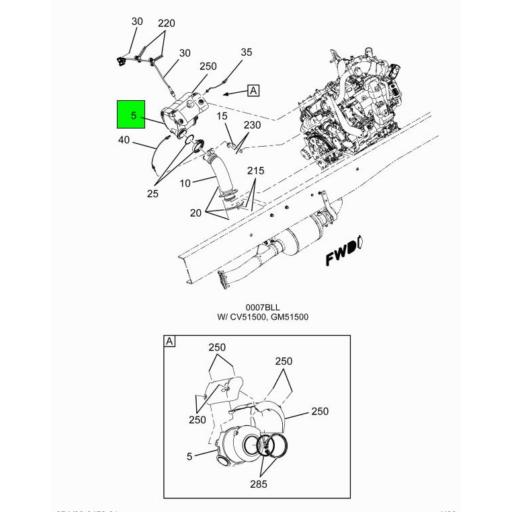 7502715C2 Navistar International | Diesel Oxidation Catalyst Module ...