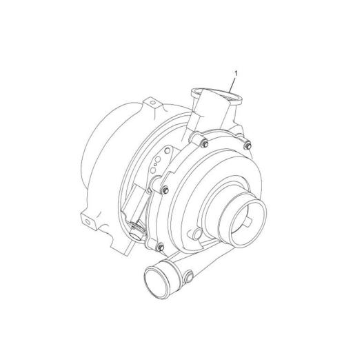 5010341R92 Navistar International | Turbocharger Kit Y-Configuration ...