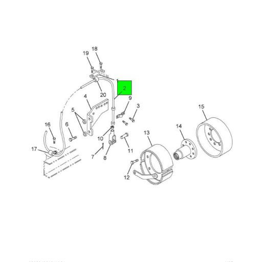 1694885C91 Navistar International | Hand Brake Cable Kit | Source One ...