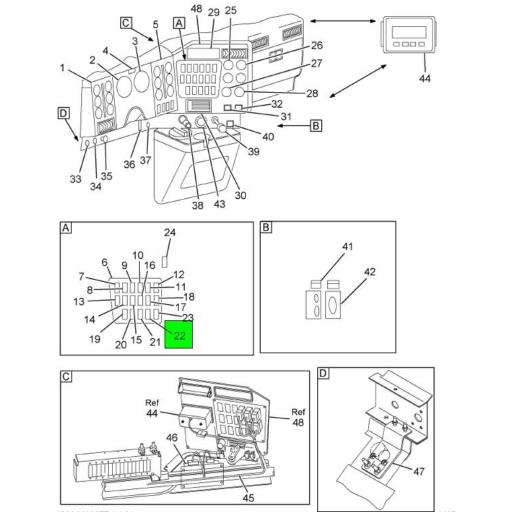 2007309C1 Navistar International | Engine Brake On/Off Switch | Source ...