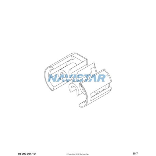 1661873C1 Navistar International | Connector Body Lock Black - 12 Pack ...