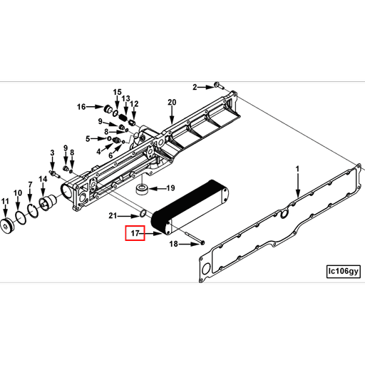 4965482 Cummins | Cooler Core | Source One Parts Center
