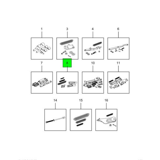 KITRPR6000L Navistar International | Left Hand Upper Valve Repair Kit ...