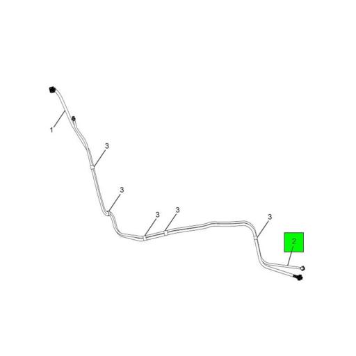 3612731C91 Navistar International | Right-Side Mounted Formed Return ...