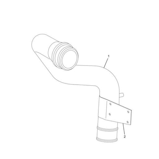 2042456C2 Navistar International | Air Pipe | Source One Parts Center