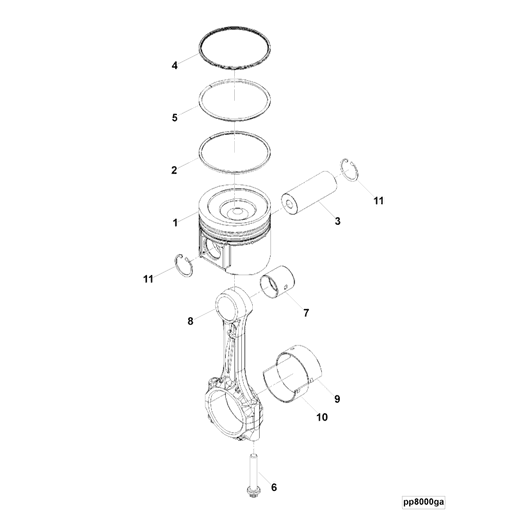 4309266 Cummins | Engine Piston Kit | Source One Parts Center