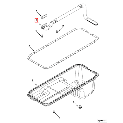 3949692 Cummins | Oil Suction Connection | Source One Parts Center