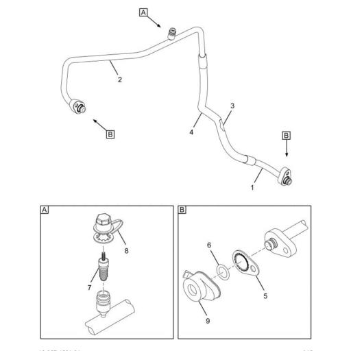4049512C91 Navistar International | AC Hose Assembly Compressor to ...