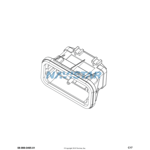 3595622C1 Navistar International | Body Connector 76-Way Male | Source ...