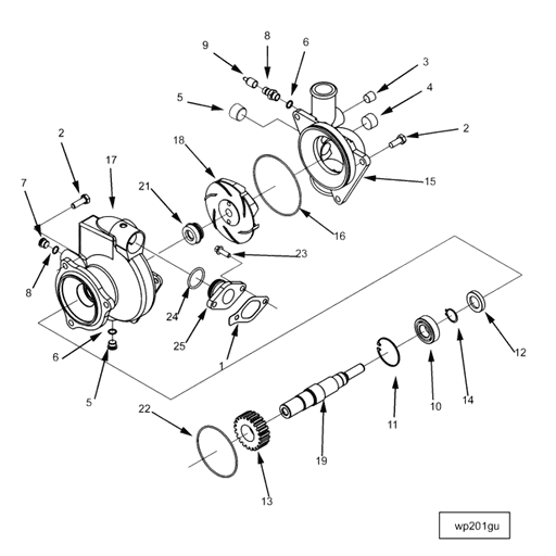 4955708 Cummins | Water Pump Kits | Source One Parts Center