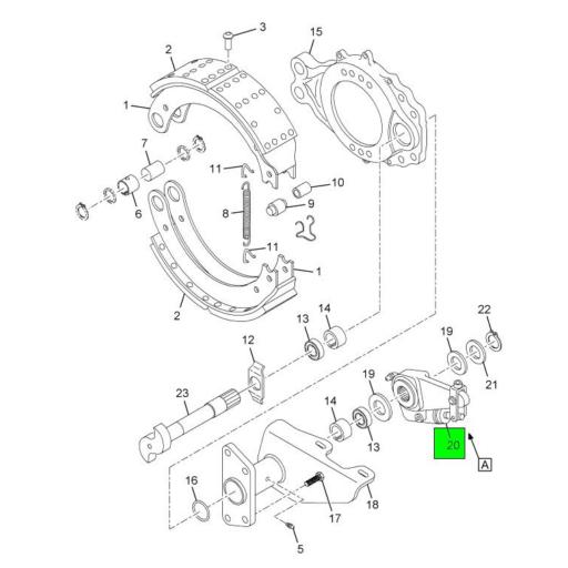 HAL40010141 Navistar International | Brake Slack Adjuster with Bracket ...