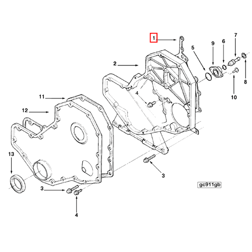 3931351 Cummins | Gear Housing Gasket | Source One Parts Center