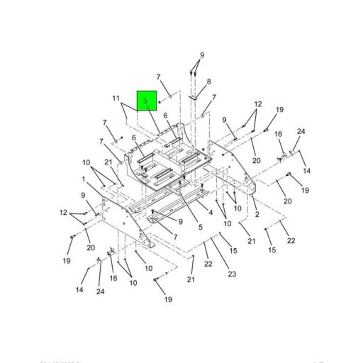 4059175C2 Navistar International | Plastic Battery Tray 30-Battery Box ...