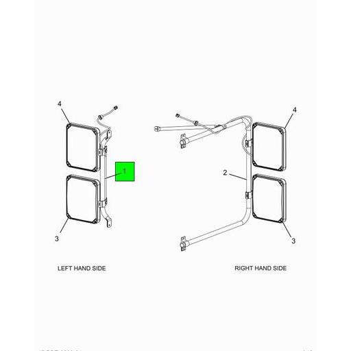 2599081C1 Navistar International | Grab Handle Stainless Steel | Source ...