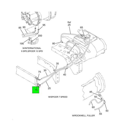 2037700C1 Navistar International | Hydraulic Quick-Connect Elbow ...