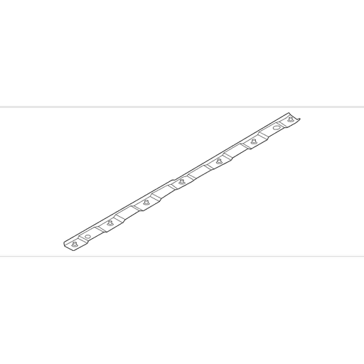 LJ9Z14B303F Ford | Rocker Panel Bracket Side Guard Rail - Front ...