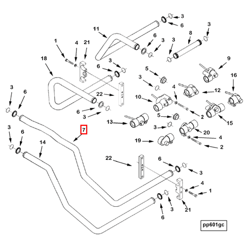 3066355 Cummins | Water Transfer Tube | Source One Parts Center