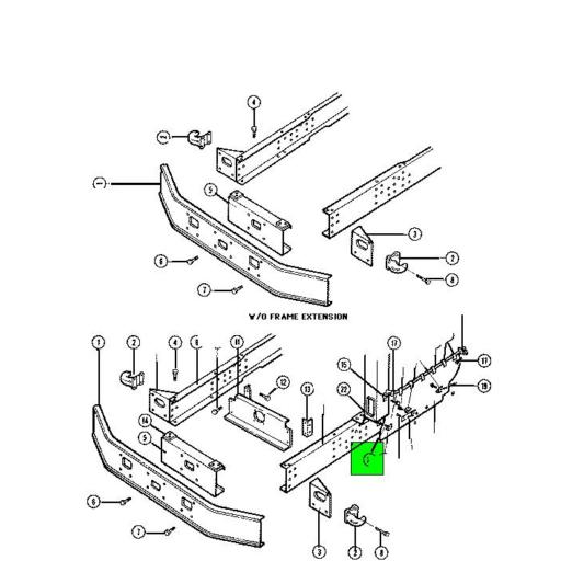 282244C3 Navistar International | Brake Pedal Return Spring - 8 Pack ...