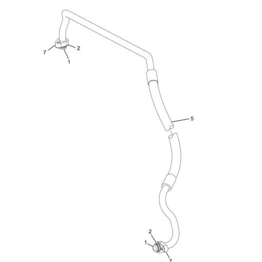 3582986C91 Navistar International | HOSE FLEXIBLE REFRIGERANT AIR ...