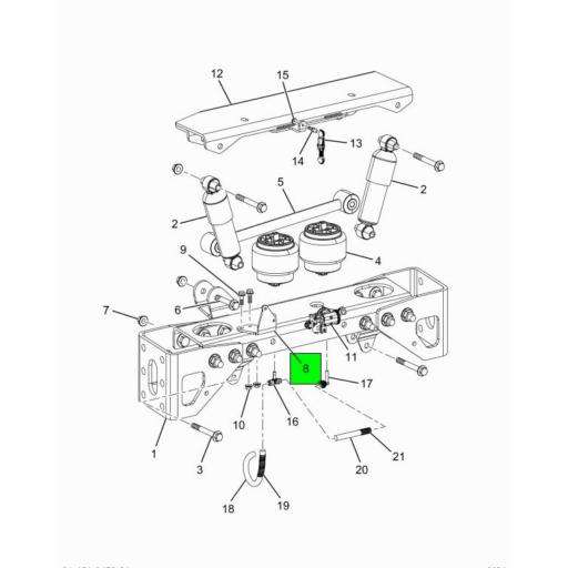 4251994C1 Navistar International | Height Control Valve Support ...