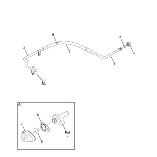 3935691C92 Navistar International | Air Conditioning Hose Assembly ...