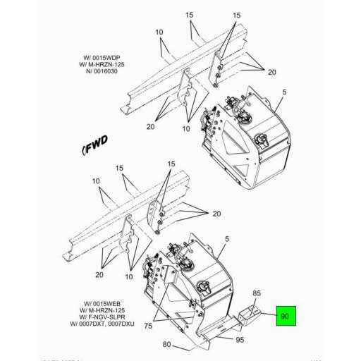 4120708C1 Navistar International | SUPPORT STEP MTG ASSY DEF TANK/BATT ...
