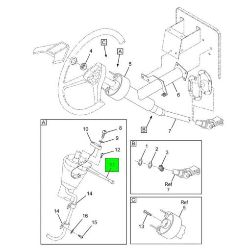 3566936C91 Navistar International | Self-Canceling Turn Signal Switch ...