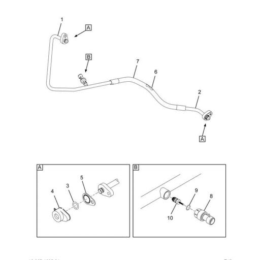 4062661C93 Navistar International | Air Conditioning Hose Compressor to ...