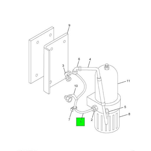 688190C1 Navistar International | Radiator Inlet Hose Molded SLO ...