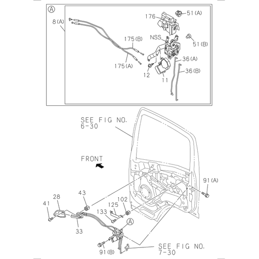 8-98058-537-0 Isuzu | Lock Control Cable Asm | Source One Parts Center