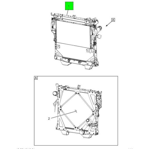 2512836C91 Navistar International | Radiator Hardware | Source One Parts Center
