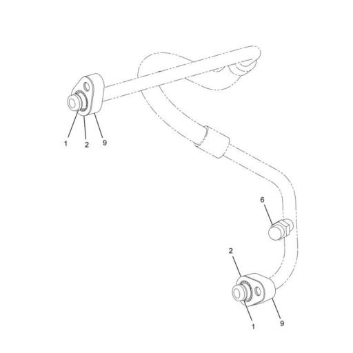 3576338C92 Navistar International | Flexible Refrigerant Hose A/C ...