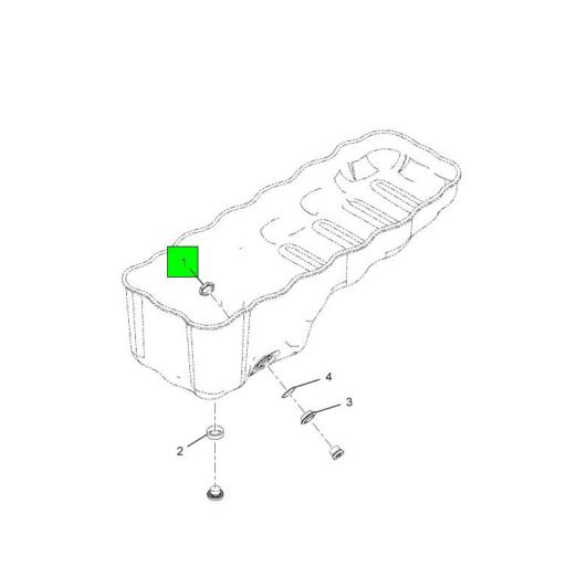 62906850043 Navistar International | Heater Threaded Insert Nut - 2 ...