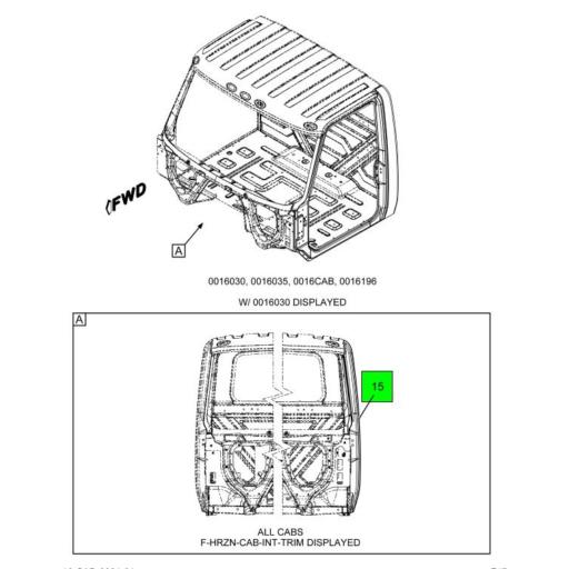 4136976C94 Navistar International | Left-Hand Daycab Side Body Panel ...