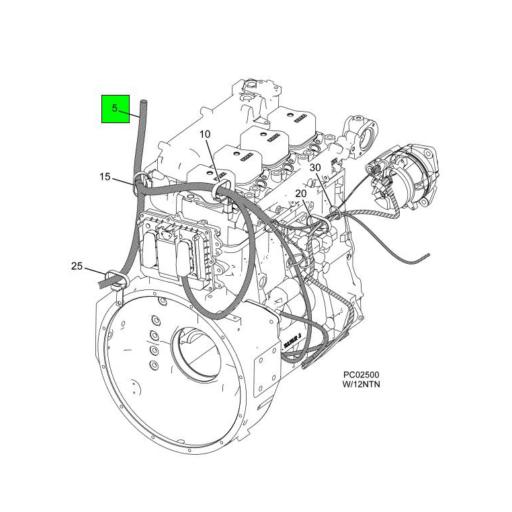 3683908C99 Navistar International | Engine Harness MWM SFC-I6 | Source ...