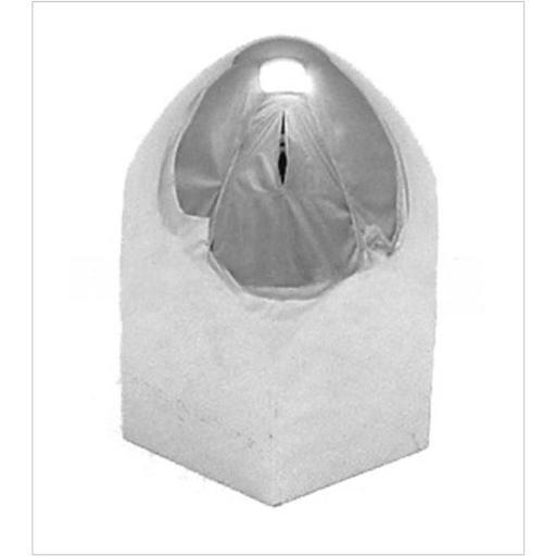 MW1260BK Kenworth | Chrome Plastic Lug Nut Cover | Source One Parts Center