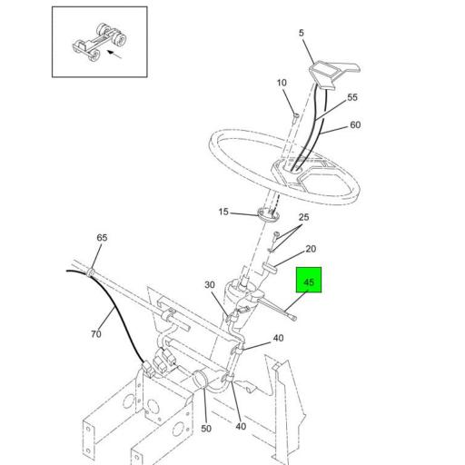 3566939C91 Navistar International | Self-Canceling Turn Signal Switch ...