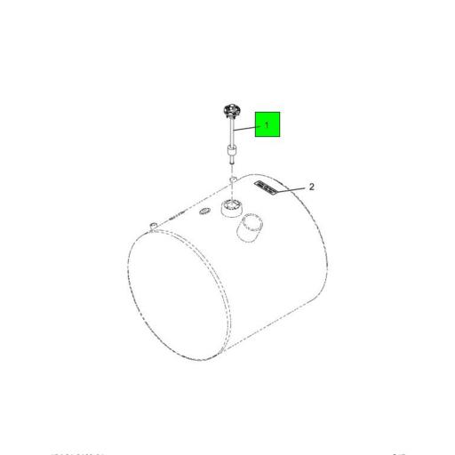 6132736C91 Navistar International | Fuel Sender Gauge 24 in 33-240 Ohm ...