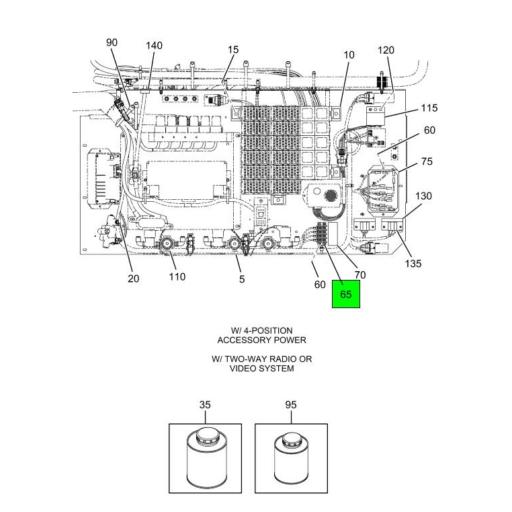 4075307C1 IC Bus | 6-Position Strip Terminal | Source One Parts Center