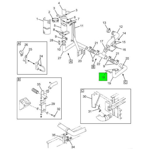 25522R1 Navistar International | Nut 3/8-16 UNF - 10 Pack | Source One ...