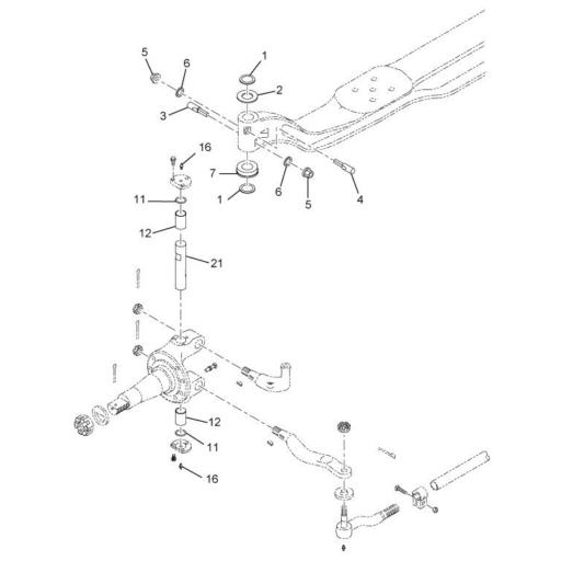 2599770C91 Navistar International | King Pin Kit Drop Beam | Source One ...