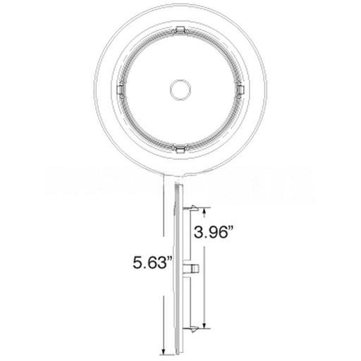 40270CTLT Kenworth | Clear 4-Inch Round Skylight Lens | Source One ...