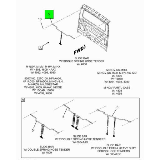 3559940C1 Navistar International | Hose Tender Bracket | Source One ...
