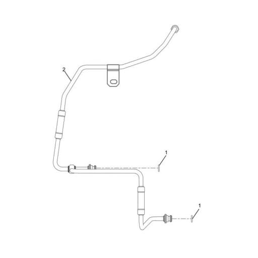 3018397C92 Navistar International | Turbocharger Oil Supply Tube ...