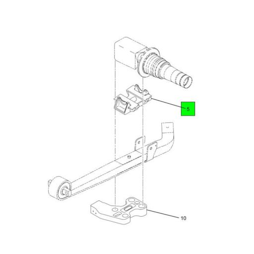 2005308C2 Navistar International | Rear Spring Seat 34 Degree | Source ...