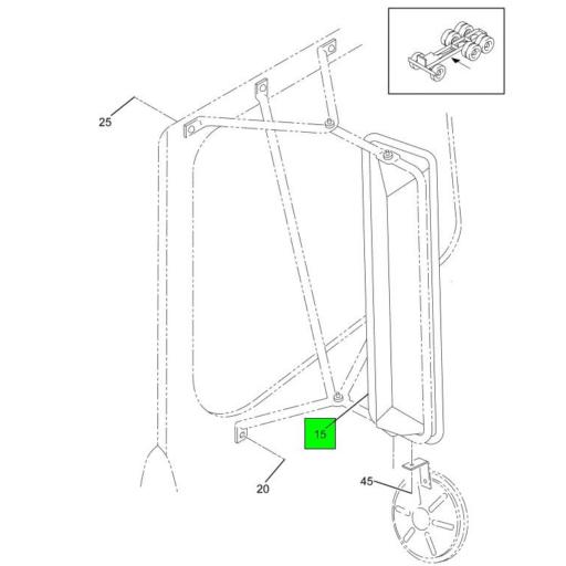 1655176C91 Navistar International | Outside Mirror Assembly 80 in Cab ...