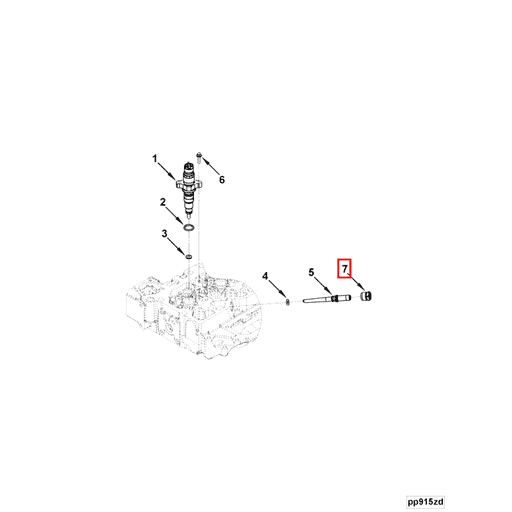 3946625 Cummins | Injector Fuel Supply Connector Retainer | Source One ...