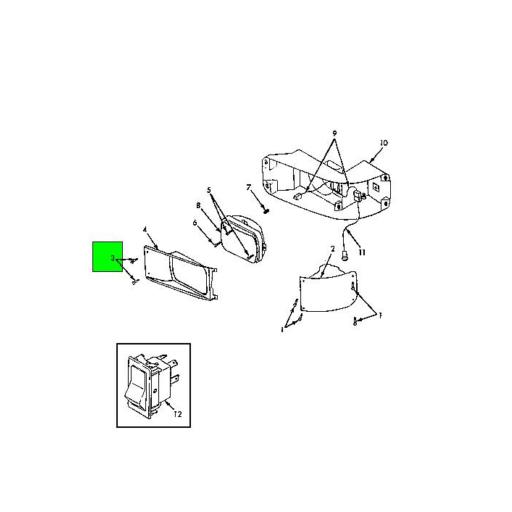 473157C1 Navistar International | Special Pan Head Screw with High-Low ...